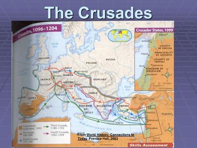 In the 4th crusade, the crusades stopped fighting Muslims and started ...