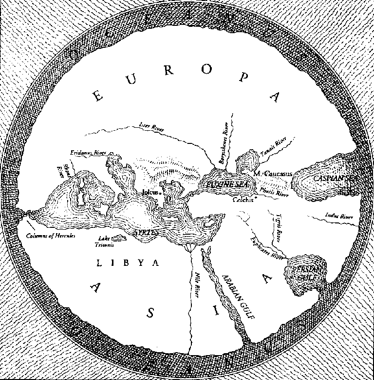 Greek Maps- c.550 B.C.E.