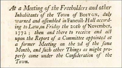 Massachusetts Circular Letter