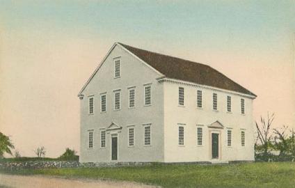 The Old Meeting House. Built in 1774 (Sandown, New Hampshire, USA)