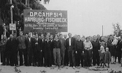 one of the many DP camps used for sanction for holocaust survivors