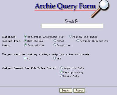 Primer buscador ( Archie)