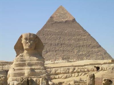 Great Pyramids and Great Sphinx - 2550-2490 BCE