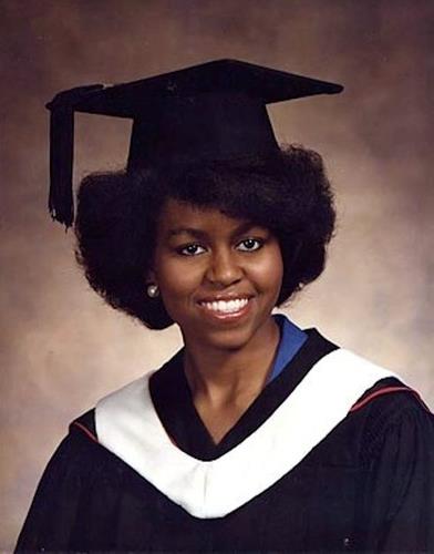 Michelle Obama graduated Harvard Law School in 1988. Also she graduated ...
