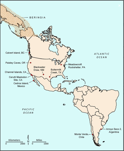 Evidence of societies on islands like Channel islands off the coast of ...