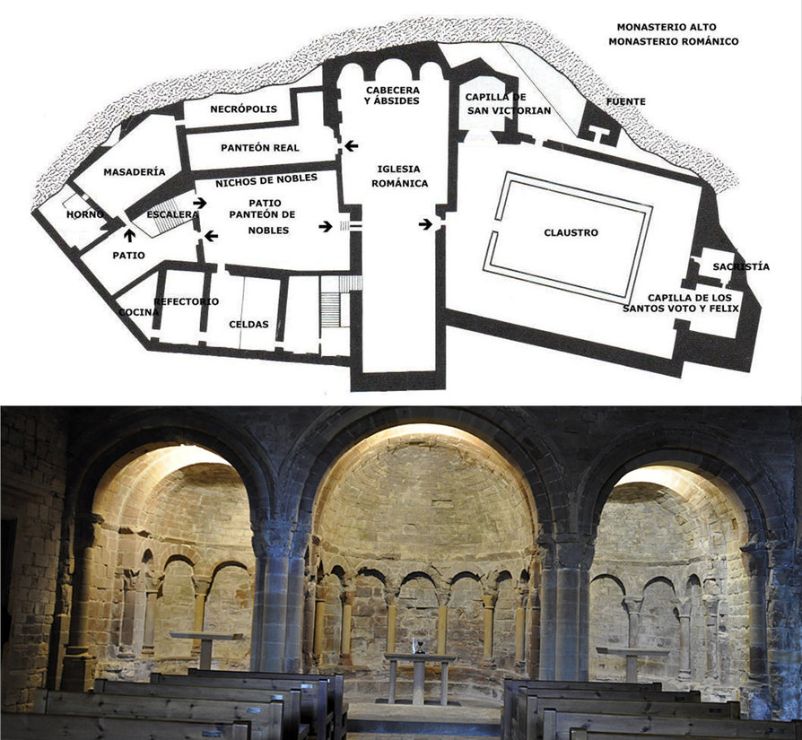 Fotografía 32: Planta arquitectónica del Monasterio de San Juan de la ...