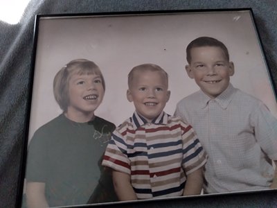 My grandma (Carolyn Benko) is on the left, Mark Pettersson (her brother ...