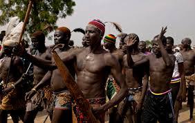 At the beginning of Chapter 4, after leaving the Dinka woman Salva ran ...