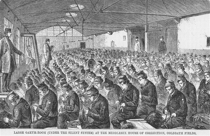 A federal prison in the 1700's