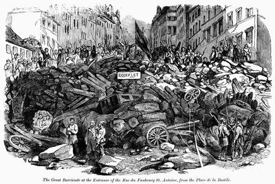 1848 French Revolution Barricade