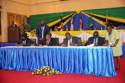Arusha Accord Signing