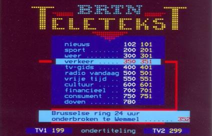 Vanaf 1980 gaat ook Teletekst van start