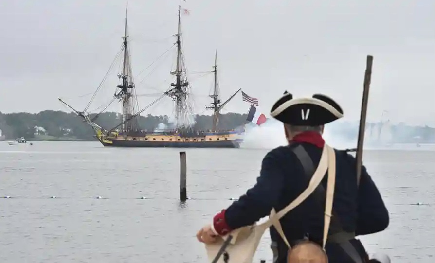 Because the French were impressed by the surprising American victory at ...
