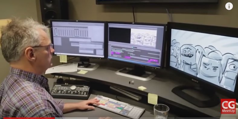 Editorial puts the storyboard images together with music and voice to ...