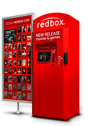 This is what a Redbox machine looks like and that is what this picture ...