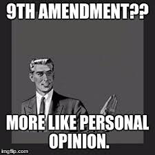 the 9th amendment is all the unlisted right decided by the american ...