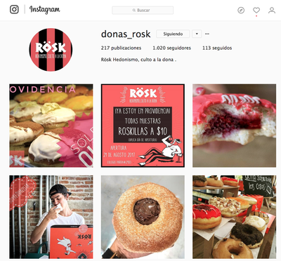 En Instagram la estrategia es similar, publican fotografías de los ...