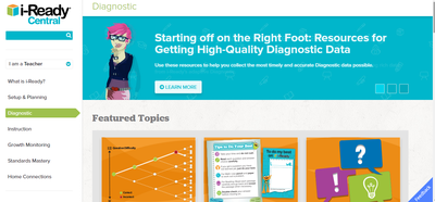 iReady Central: Diagnostic