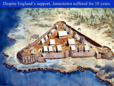 Jamestown was founded 1607 and was the beginning of self government.